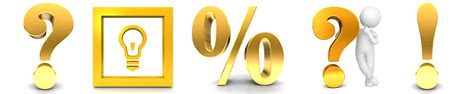 물음표 아이디어 전구 기호 기호 느낌표 아이콘 골든 이자율 레이블 은 흰색 배경 3d 렌더링 그림에 격리 인쇄 및 프리젠 테이션에 대한 고해상도로 스틱 맨 쿼리 태그를 생각