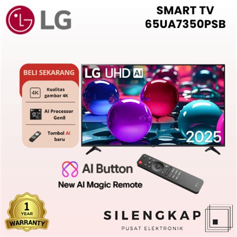 Jual Lg Smart Tv Uhd 4k 65ua7350psb Ai Magic Remote 65 Inch Garansi