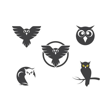 Owl Icon Vector Illustration 22103279 Vector Art At Vecteezy