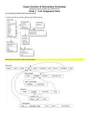 Week Lab Assignment Docx Jaypee Institute Of Information Technology Database System Web