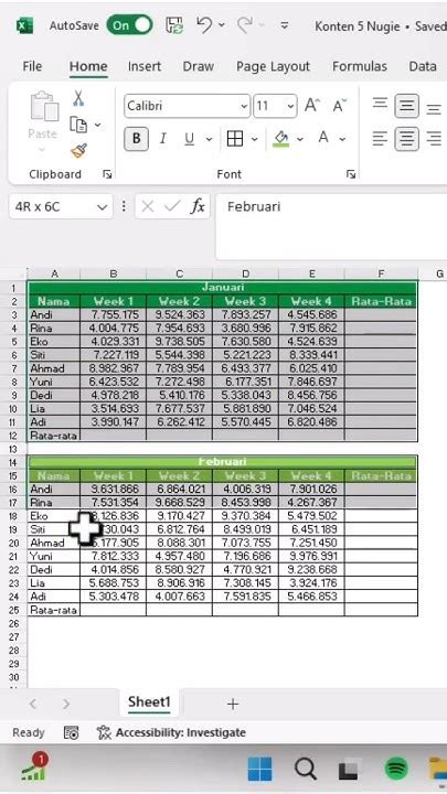 Pake Shortcut Alt Mua Buat Hitung Average Excelshortcuts