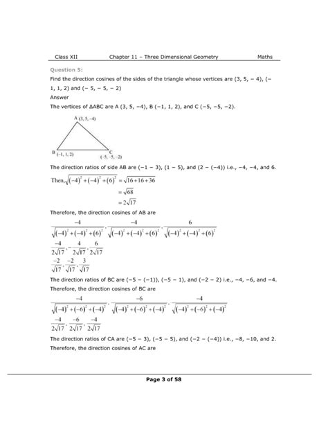 Ncert Class 12 Maths Chapter 11 Exercise 111 Solutions Esaral