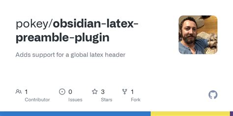 Github Pokeyobsidian Latex Preamble Plugin Adds Support For A