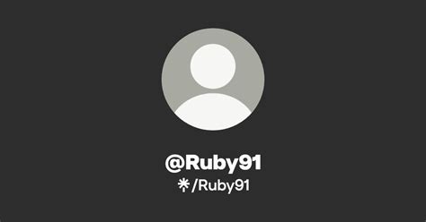 Ruby91 Linktree