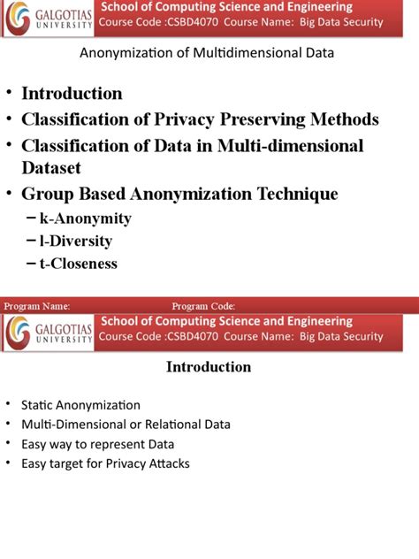 Anonymization Of Multidimensional Data Descargar Gratis Pdf Privacy