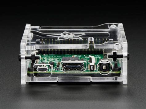 adafruit pi box plus enclosure for raspberry pi model a the pi hut