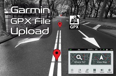 garmin xt gpx file upload flies on the visor