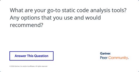 What Are Your Go To Static Code Analysis Tools Any Options That You