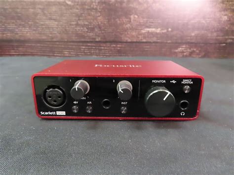 Focusrite Interface With Midi At Conrad Williams Blog