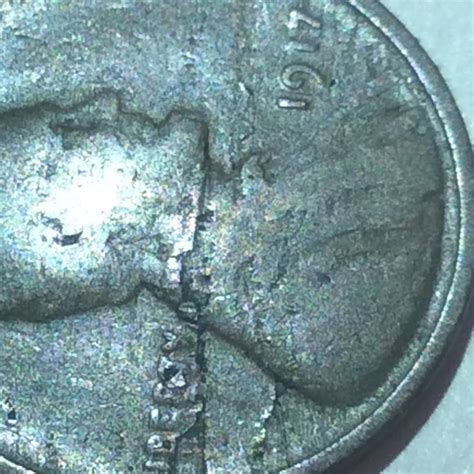 Other Rare Significant Lamination Error 1917 Wheat Penny 3 Separate Lamination Lines Poshmark