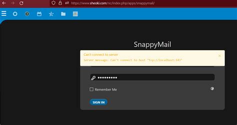 Cannot Save Verified Tested Domain Cant Connect To Host Tcp