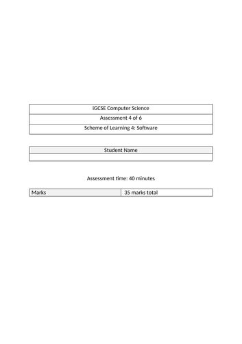 Full Resources For Igcse Computer Science Software Teaching Resources
