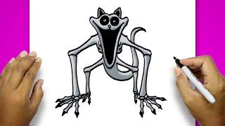 How To Draw Nightmare Catnap From Poppy Playtime Chapter Smiling Critters Drawing Videos