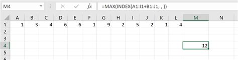 Excel Is There A Formula To Find The Largest Value Of Two Adjacent
