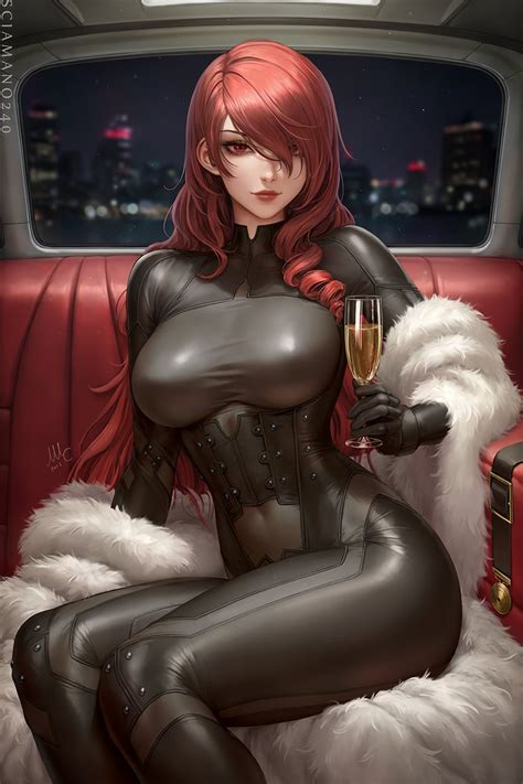 Kirijou Mitsuru Persona And More Drawn By Sciamano Danbooru