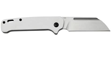 Qsp Knife Penguin Qs130sj A 14c28n Satin White G10 Slipjoint