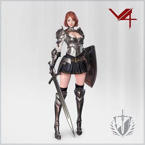V4 Quick Preview Of The 6 Playable Classes In Upcoming Mobile Mmorpg
