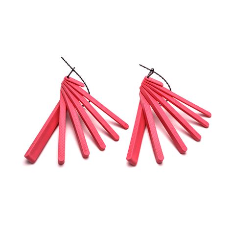 Jaw Grading Bite Blocks Red Talktools