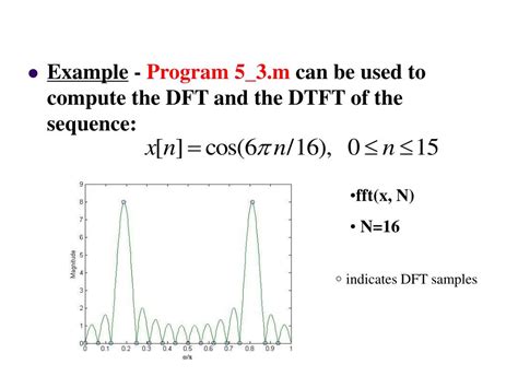 Ppt Chapter 5 Finite Length Discrete Transforms Powerpoint