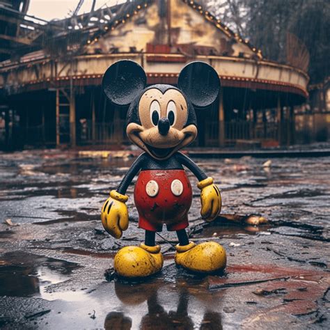 Mickey Mouse Abandoned Amusement Park Raiart