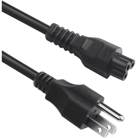 3 Prong Laptop Power Supply Cord For DELL Inspiron 1100 2500 2600 2650 3700 PA9 Walmart Com