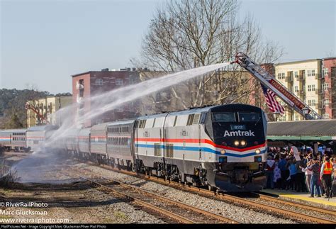 Amtrak 822 Amtrak Ge P40dc At Tallahassee Florida By Marc Glucksman