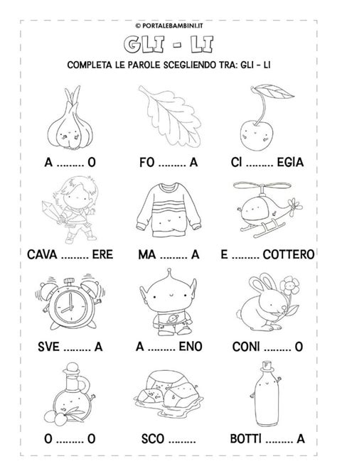 Parole con LI | portalebambini.it