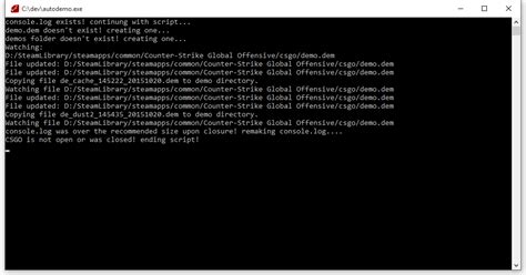 GitHub Rybro Csgo Autodemo A Simple Ruby Script For Recording And Managing CSGO Demo Files