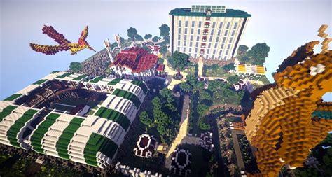 Modern Pokémon Town Commission Minecraft Map
