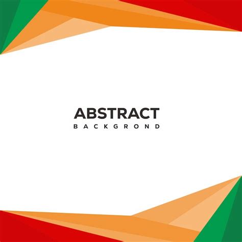 Geometric Abstract Composition With Colorful Shapes Free Photo