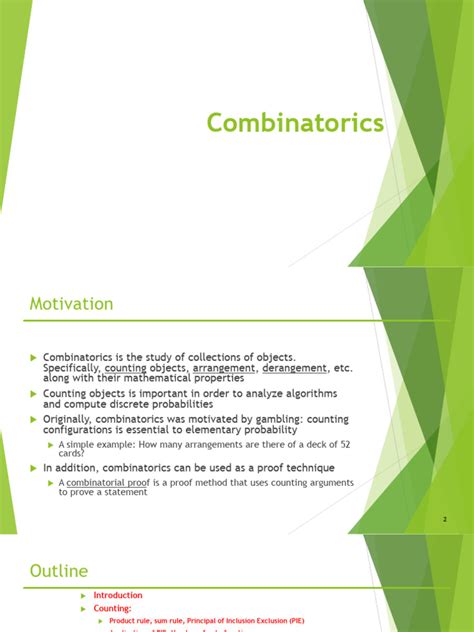 Lecturee 07 Combinatorics Pdf Combinatorics Mathematical Proof
