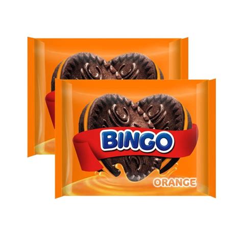 Bingo Orange Filled Choco Sandiwch Cookies 28g X 10 Pack Of 2 Lazada Ph