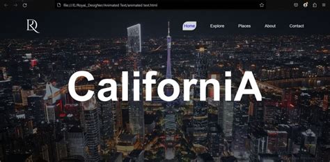Royal Web Designer On Linkedin Mind Blowing Css Text Animation For