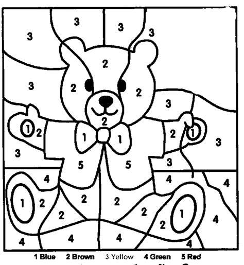 Color By Number Coloring Pages Game Online