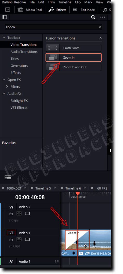 Davinci Resolve Pan And Zoom Effect Do This On The Edit Page