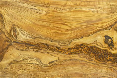 Lignum Vitae Wood Grain Features A Dense Interlocked Pattern With A