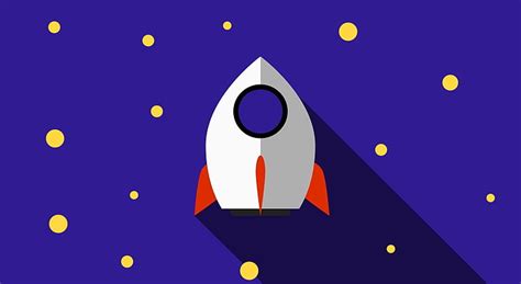 로켓 항공기 벡터 아트 재료 평면 Flatui Hd 배경 화면 Wallpaperbetter