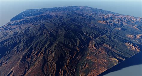 Real World Terrain 3 3d Model Cgtrader