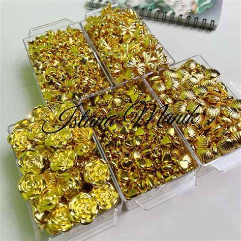 Jual Manik Mote Love Kerang Rose Bintang Gold Series 1 Pon Shopee