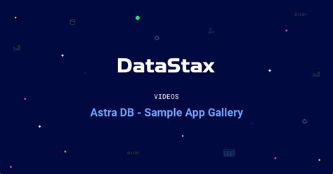 Astra Db Sample App Gallery Datastax