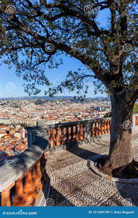 Nice City Viewpoint In France Stock Image Image Of Architecture Landscape 121409799