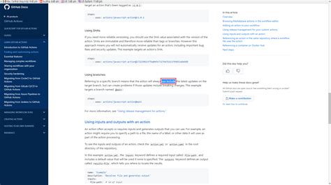 Typo In Finding And Customizing Actions · Issue 2290 · Githubdocs · Github