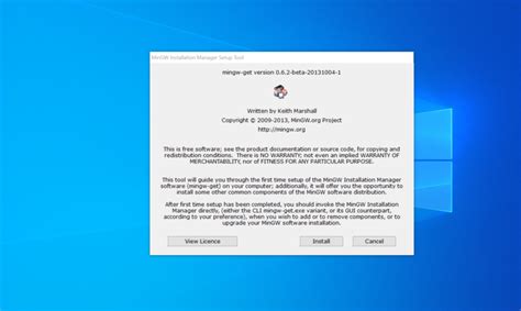 install gnu c c compiler on windows