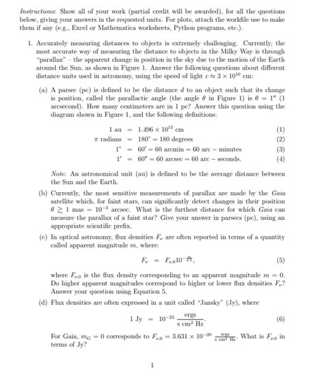 Solved 1 Accurately Measuring Distances To Objects Is