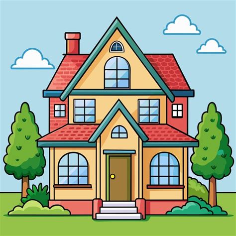 Page 2 Cartoon House Drawing Easy Images Free Download On Freepik