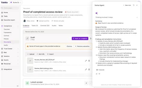 Vanta Ai Agent Automates Time Consuming Grc Workflows Cybernoz Cybersecurity News