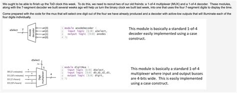Solved Code Is System Verilog I Need Them To Start The Same Chegg Com