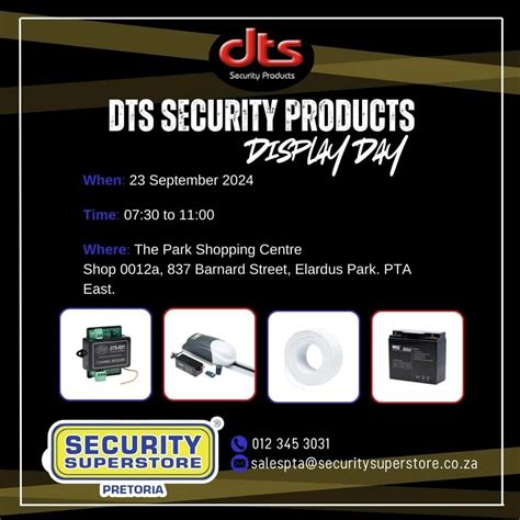 Dts Security Products Cc On Linkedin Today We Are At Security Superstore Pretoria For A Dts