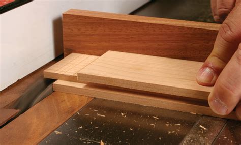 How To Cut Tenons On The Tablesaw With A Dado Blade Finewoodworking