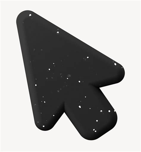 Black Arrow Cursor Png